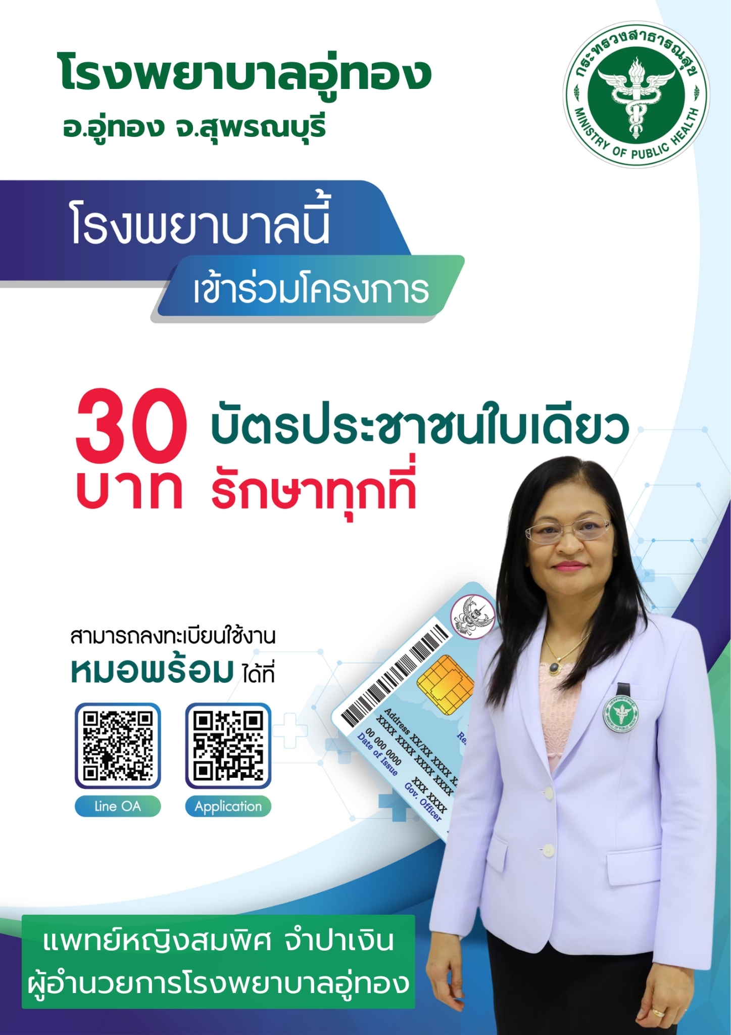 หลักสูตรCyberตามนโยบายมุ่งเน้นนายแพทย์สาธารณสุขจังหวัดสุพรรณบุรี ประจำ ...